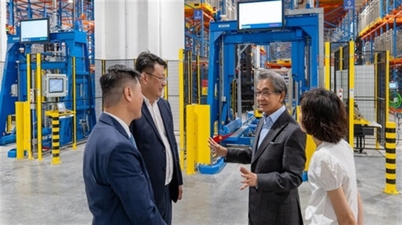 AAHK Chairman Jack So Visits Cainiao Smart Gateway and 11 SKIES